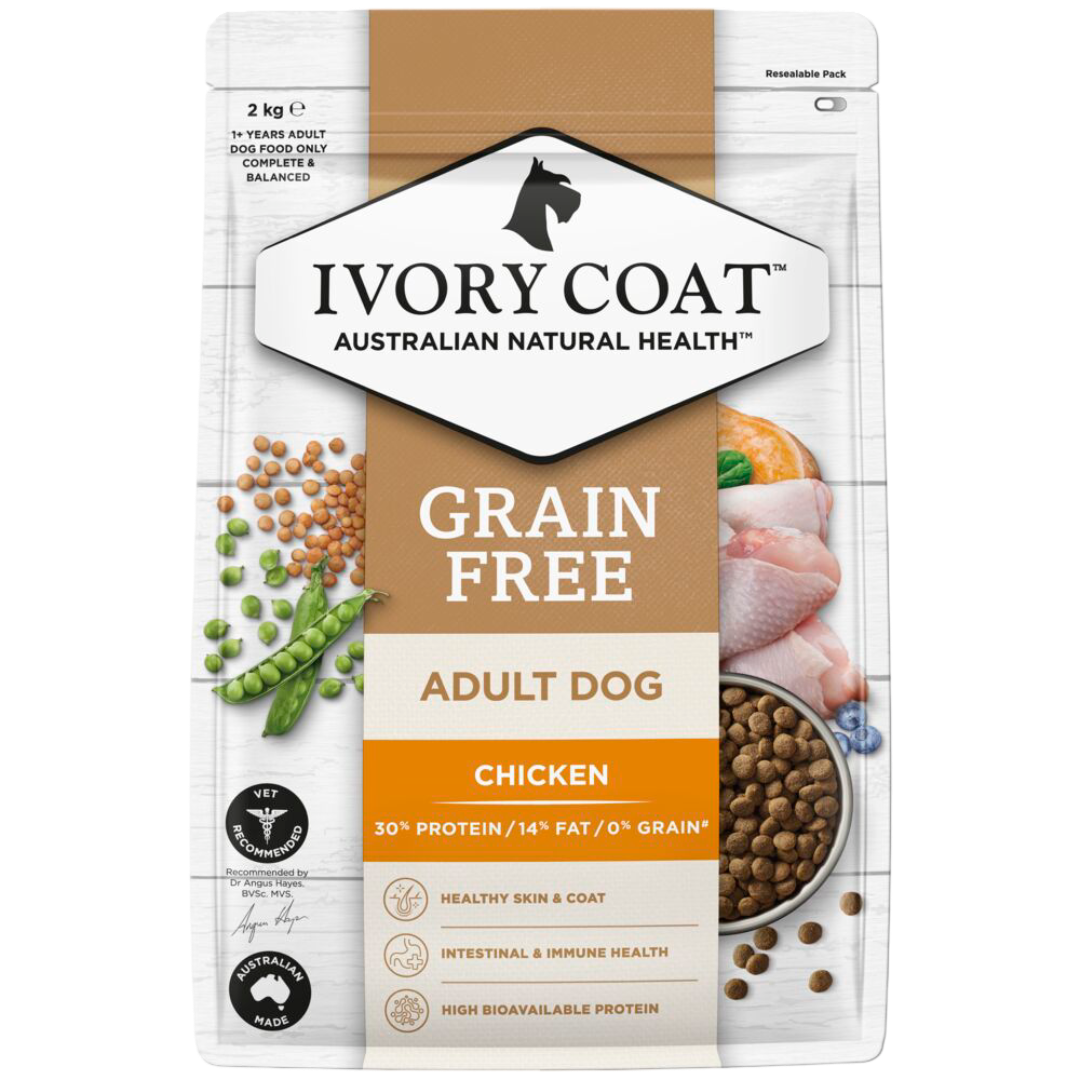 Ivory Coat Chicken Grain Free Adult Dry Dog Food | Top dogs on price ...