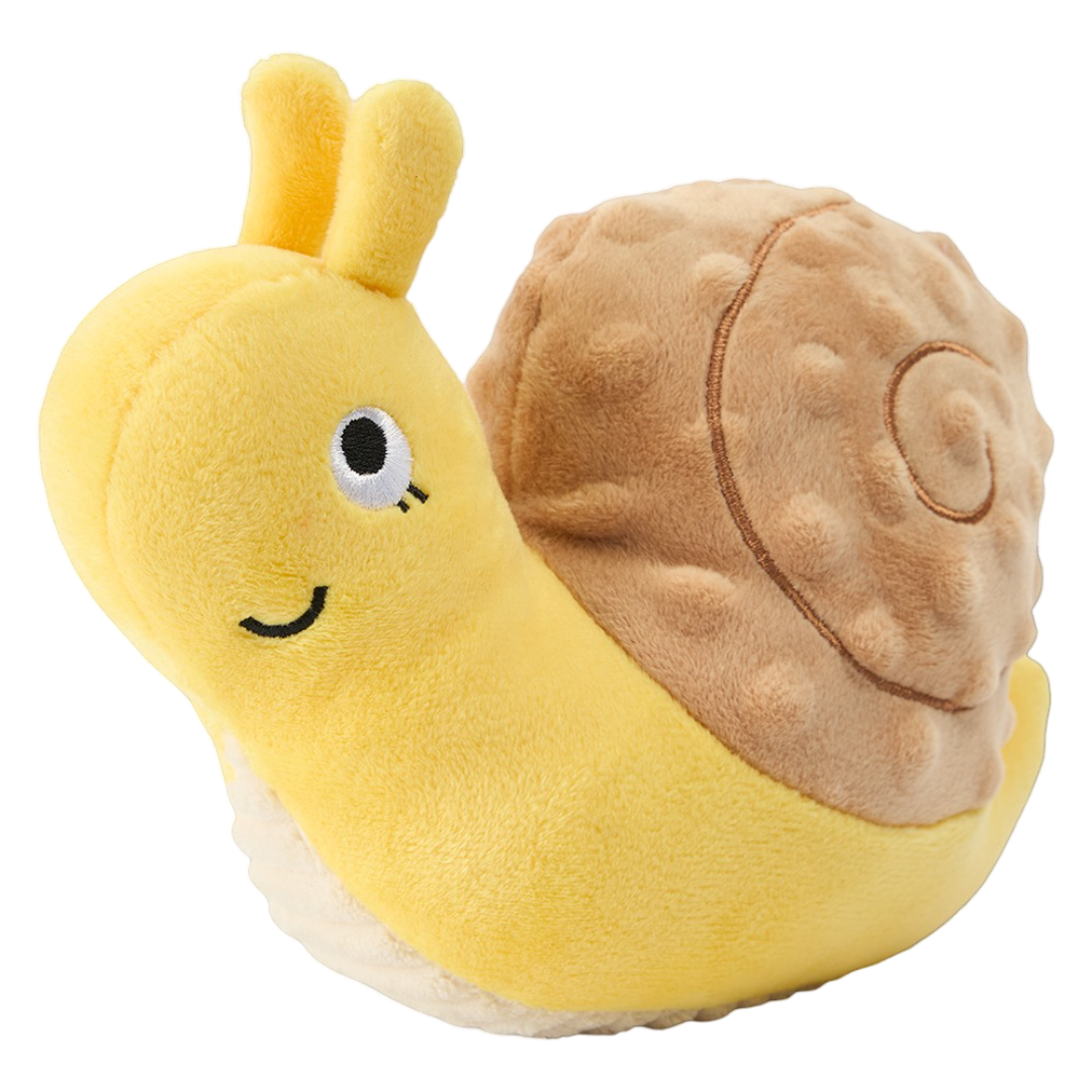 Paws for Life 2 in 1 Plush Snail And TPR Spikey Ball Dog Toy | Top dogs ...