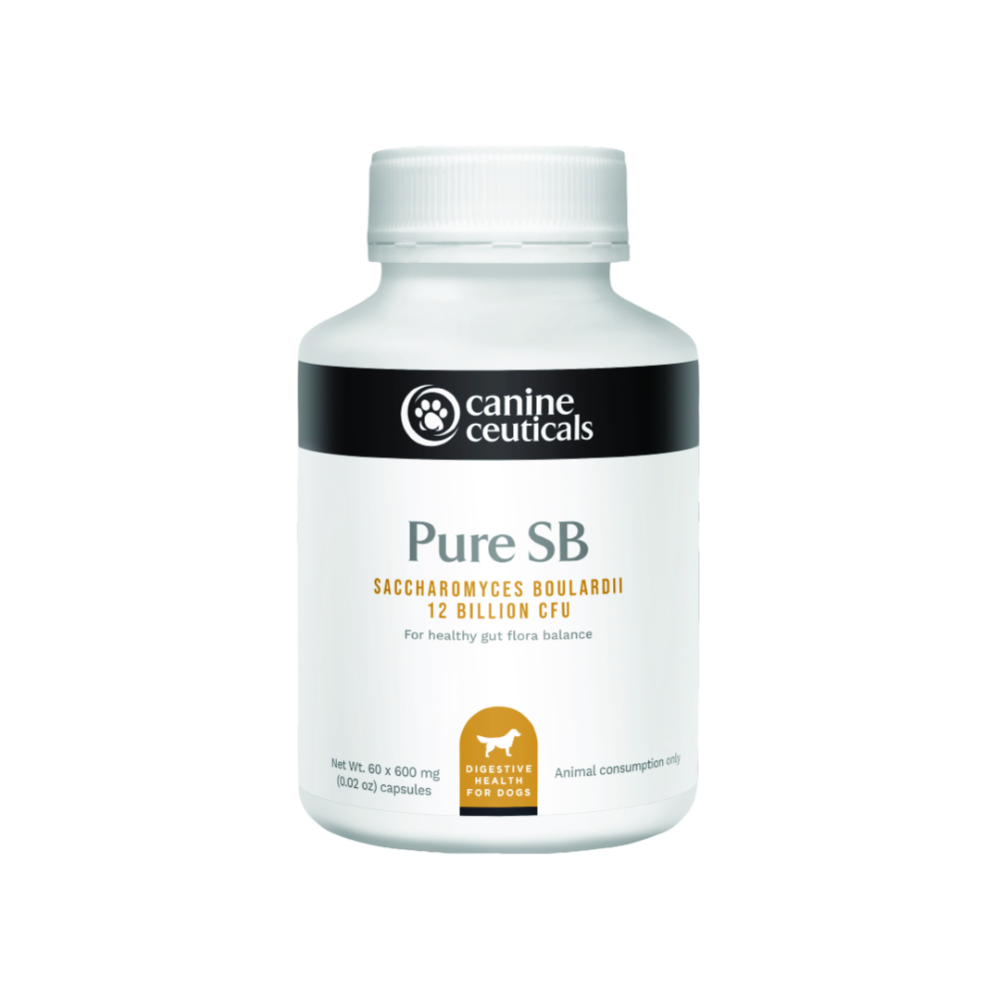 Canine Ceuticals Pure SB Saccharomyces Probiotic Capsules For Dogs ...