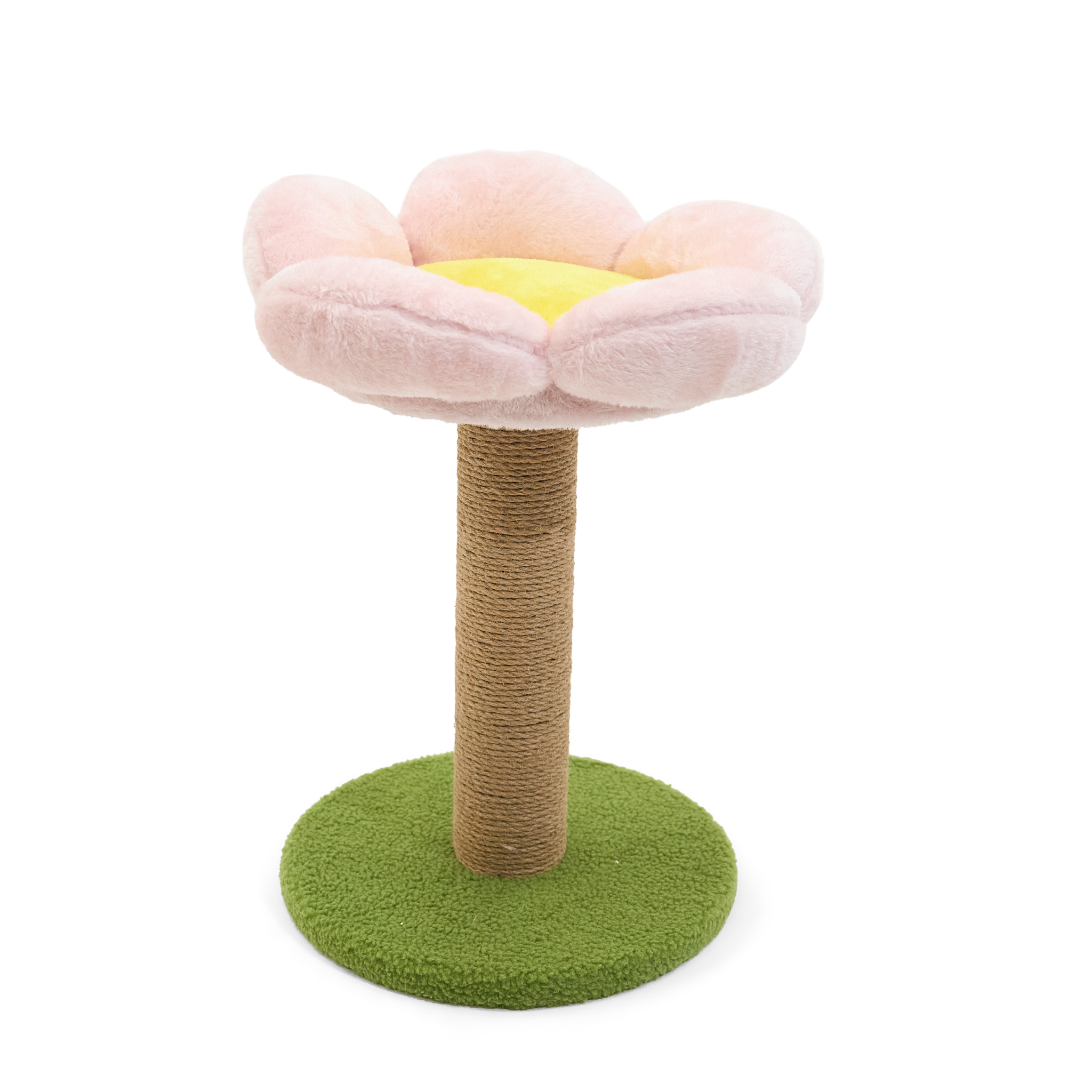 The Catsentials Flower Sisal Cat Scratcher | Top dogs on price | Pet Circle