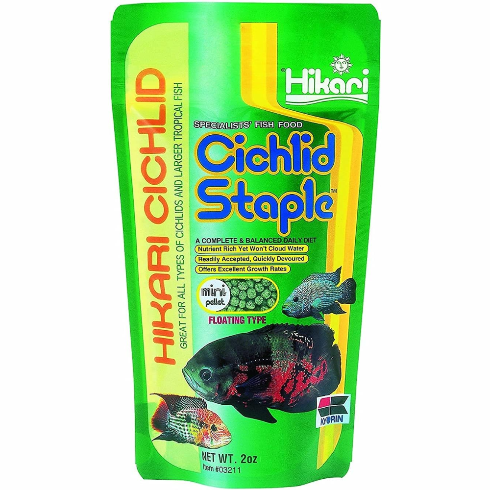 Hikari Cichlid Staple Mini Fish Food Pellets | Top dogs on price | Pet ...