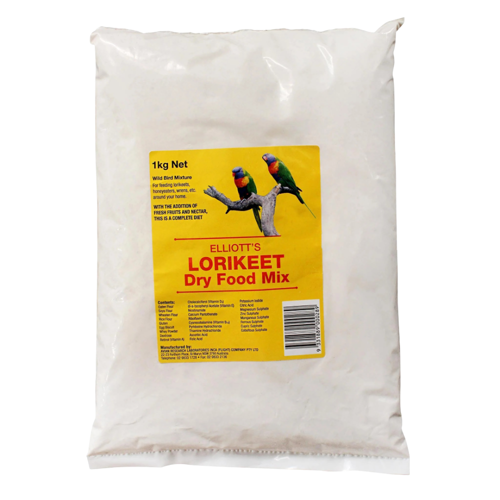 Elliotts Elliotts Lorikeet Dry Food | Top dogs on price | Pet Circle