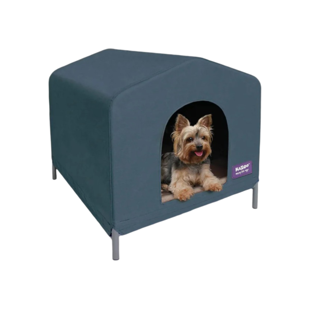 Kazoo Cabana Waterproof Dog House in Cobalt | Top dogs on price | Pet ...