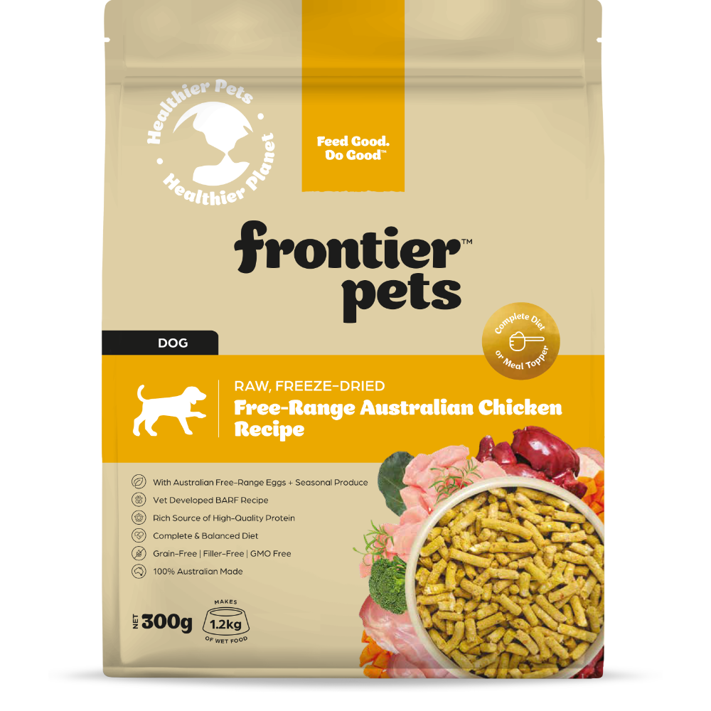 Frontier Pets Freeze Dried Free Range Chicken Adult Dry Dog Food | Top ...