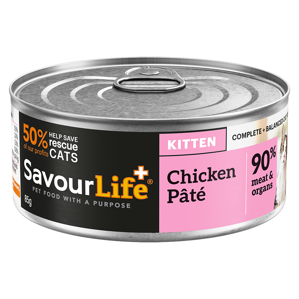 SavourLife Chicken Salmon Kitten Wet Cat Food Cans | Top dogs on price ...