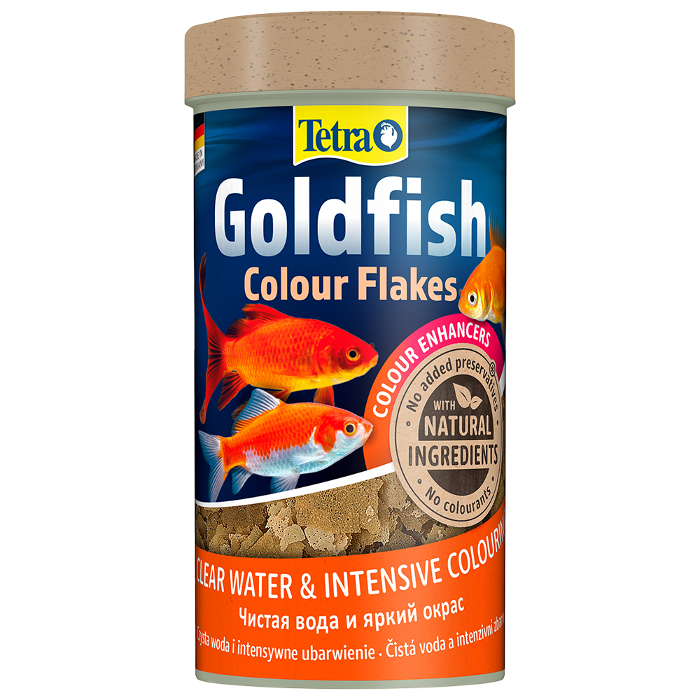 Tetra Goldfish Colour Flakes Freshwater Fish Food | Top dogs on price ...
