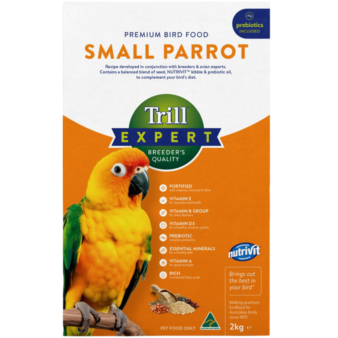 Trill Expert Small Parrot Mix Bird Food | Top dogs on price | Pet Circle