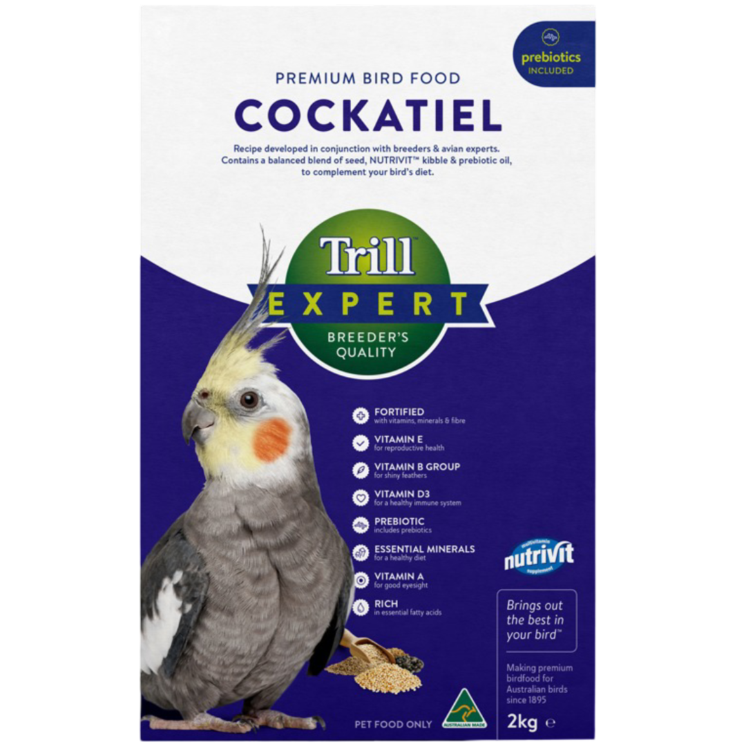 Trill Expert Cockatiel Mix Bird Food | Top dogs on price | Pet Circle