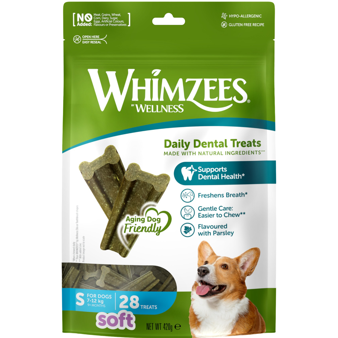 Whimzees Soft Small Dental Dog Treats | Top dogs on price | Pet Circle
