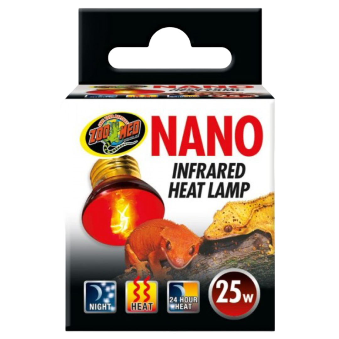 Zoo Med Nano 25w Infrared Heat Lamp For Nano Terrariums And Reptiles | Top dogs on price | Pet ...