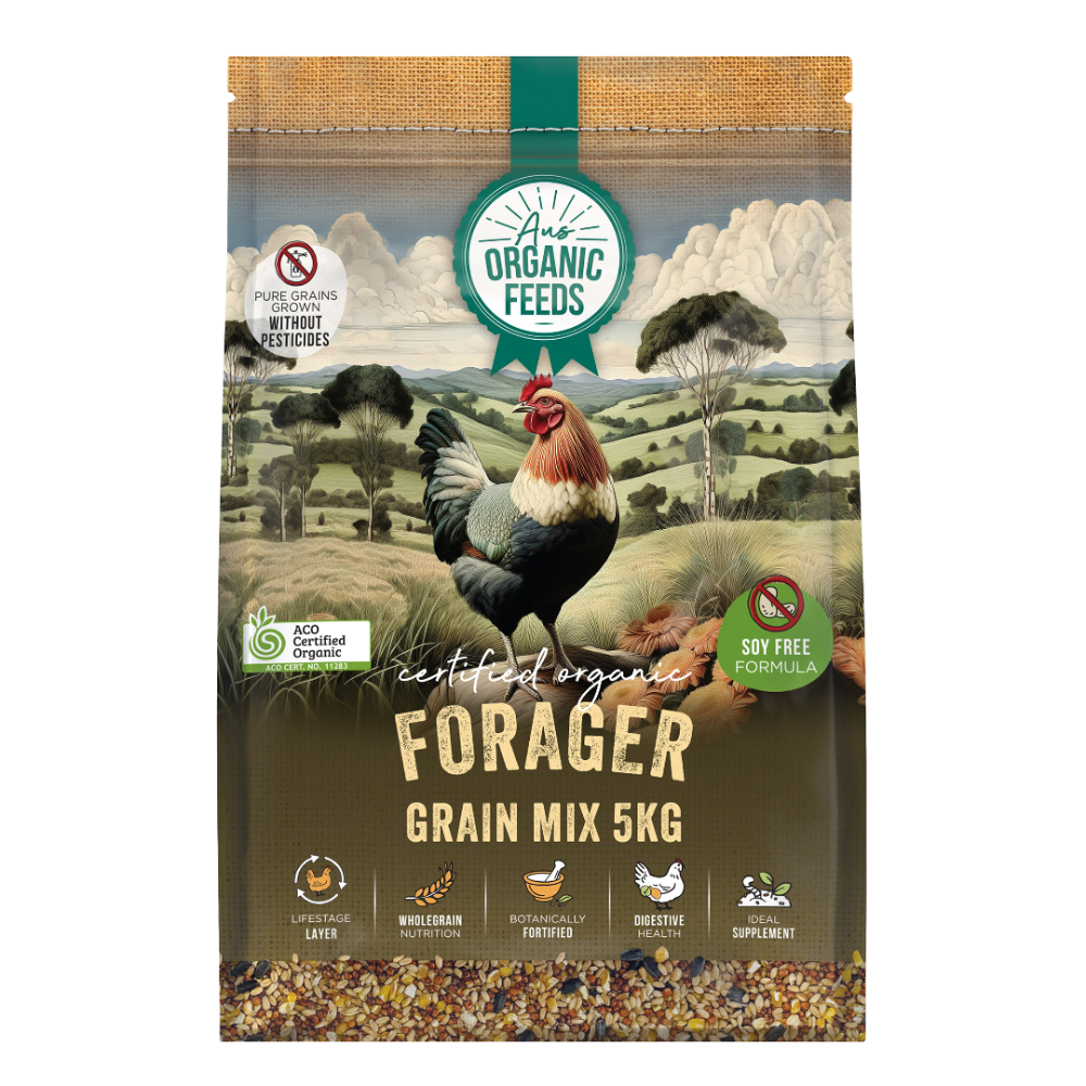 Aus Organic Feeds Natural Forager Grain Mix For Chickens | Top dogs on ...
