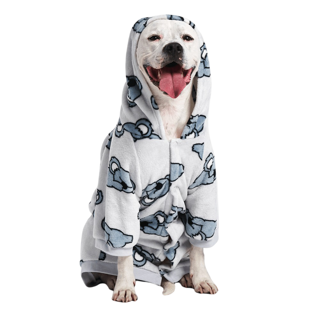 Charlies Pet Uggo Bearly Awake Dog Hoodie Light Grey | Top dogs on ...