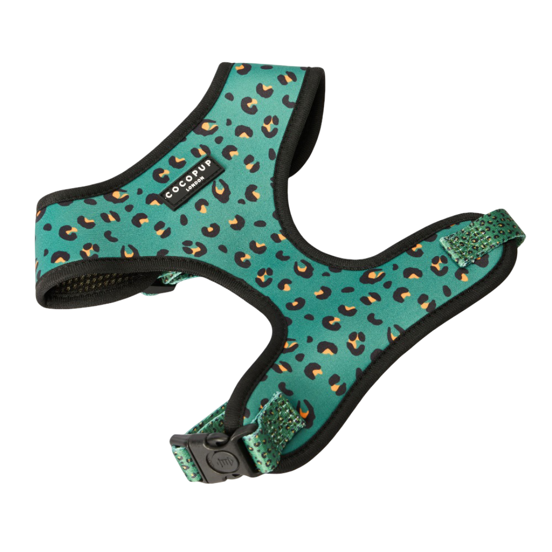 Cocopup London Dog Harness in Khaki Leopard Green | Top dogs on price ...