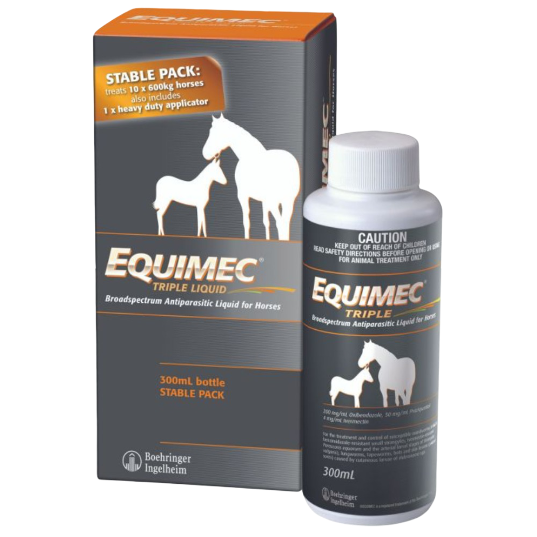 Equimec Equimec Triple Broad Spectrum Antiparasitic Liquid For Horses ...