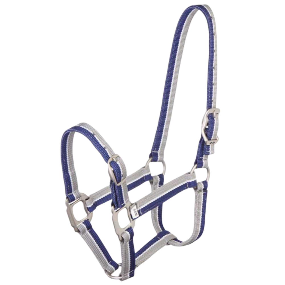 Zilco Striped Halter In Blue And Grey For Horses | Top dogs on price ...