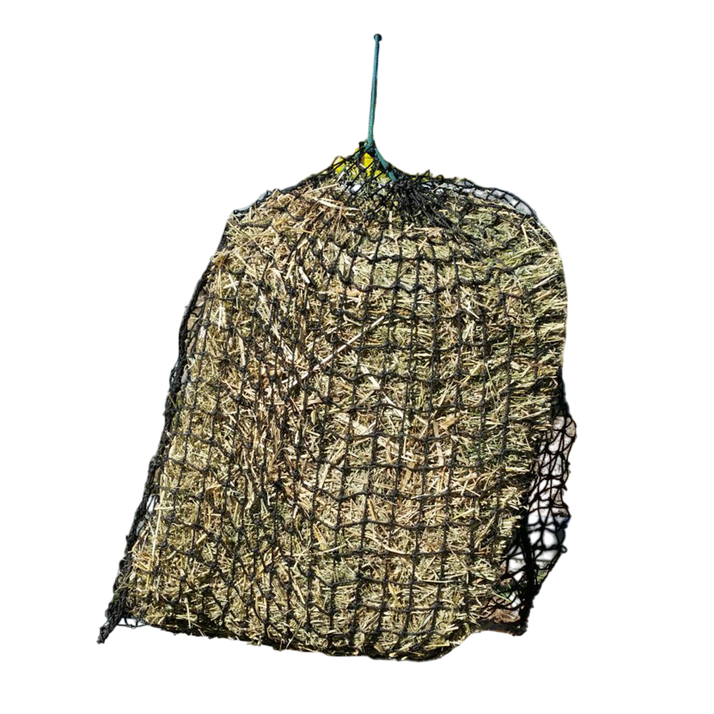 GutzBusta Original Knotted Slowfeed 4cm Black Mesh Horse Hay Net | Top ...