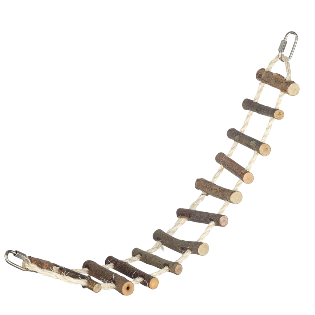Nature Island Nature Island Sisal Rope And Log Bridge Bird Toy | Top ...