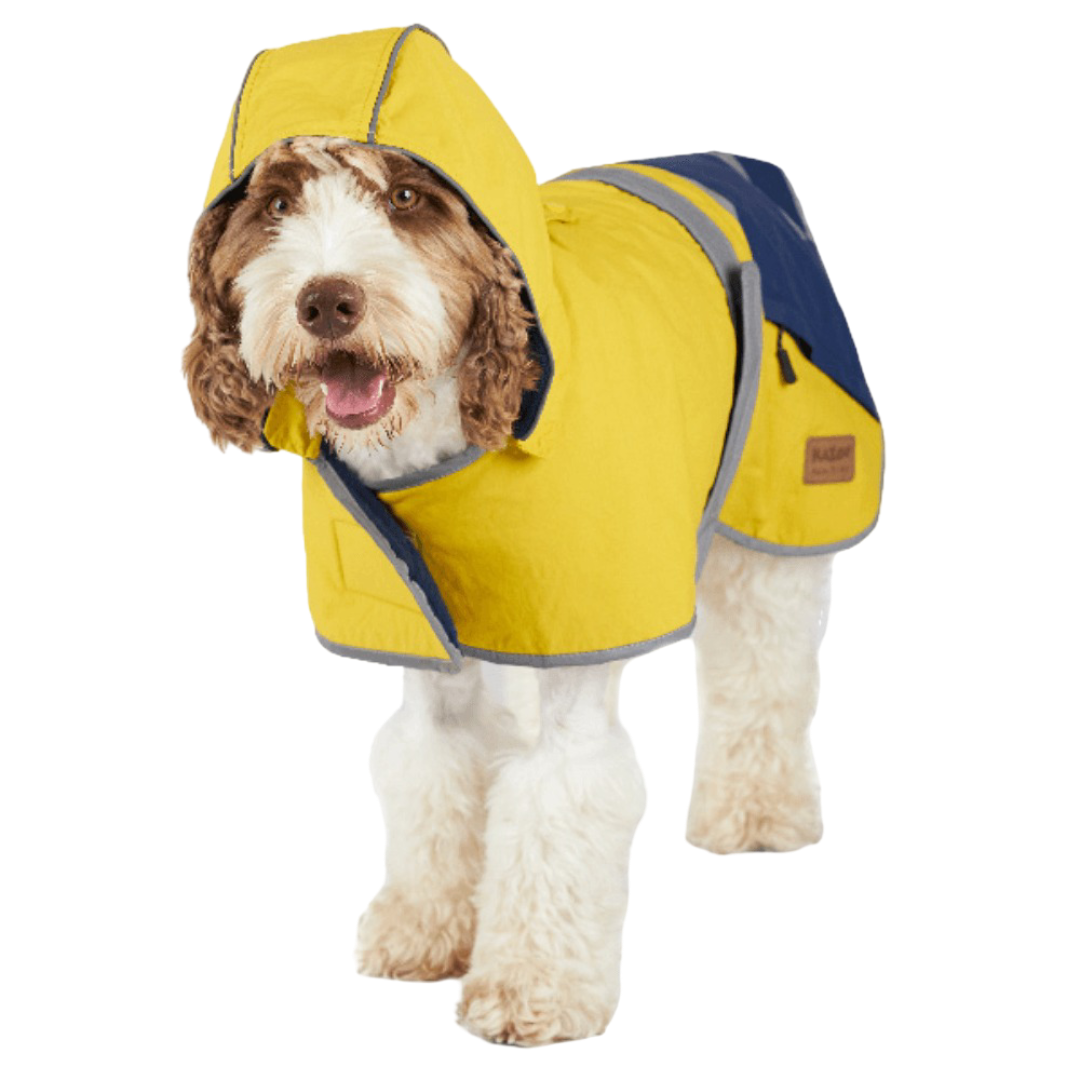 Kazoo Cosy Dog Raincoat Mustard | Top dogs on price | Pet Circle
