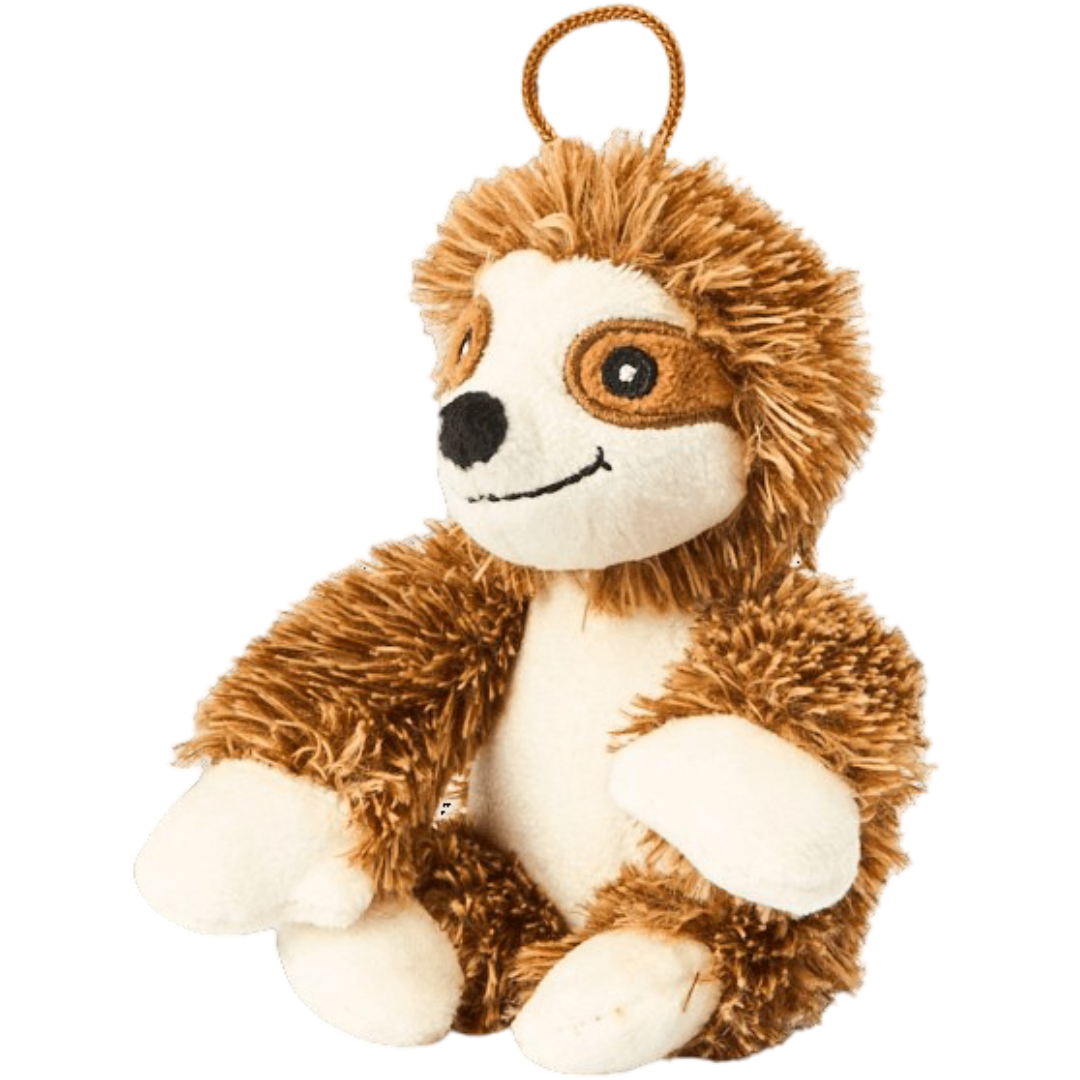 Multipet Mini Bark Buddies Plush Sloth Dog Toy | Top dogs on price ...