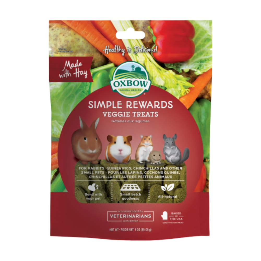 Oxbow Simple Rewards Veggie And Hay Treats For Small Animals | Top dogs ...