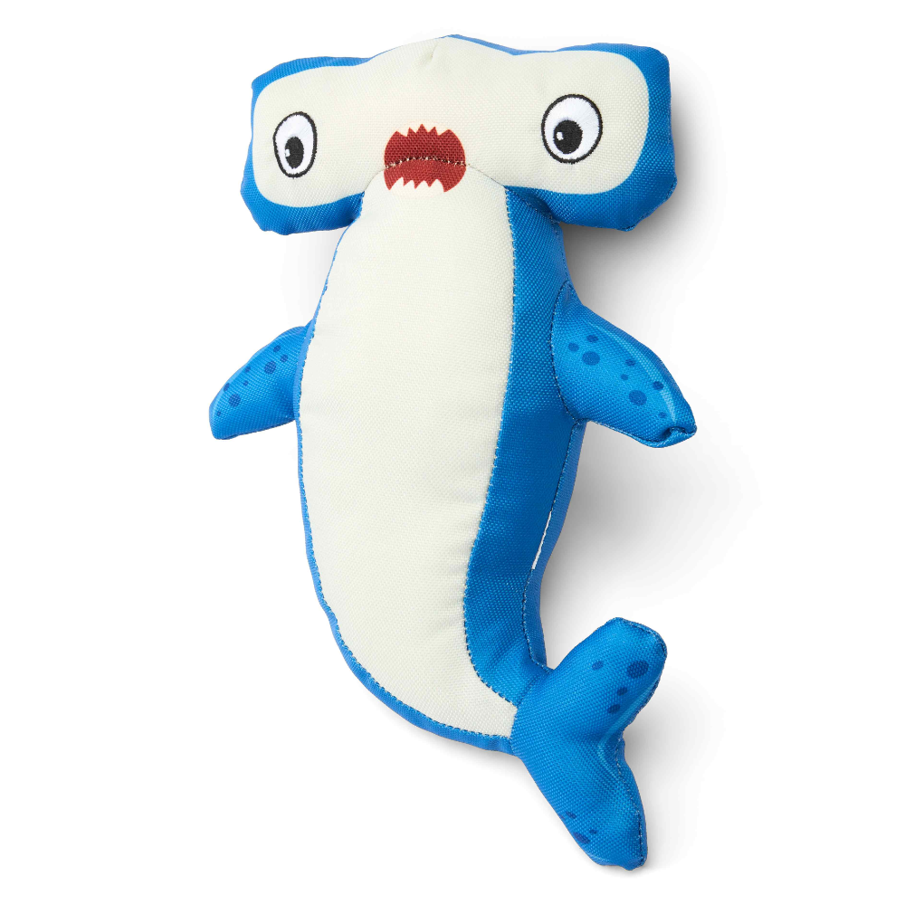Paws for Life Floating Hammerhead Shark With Bottle Dog Toy | Top dogs ...