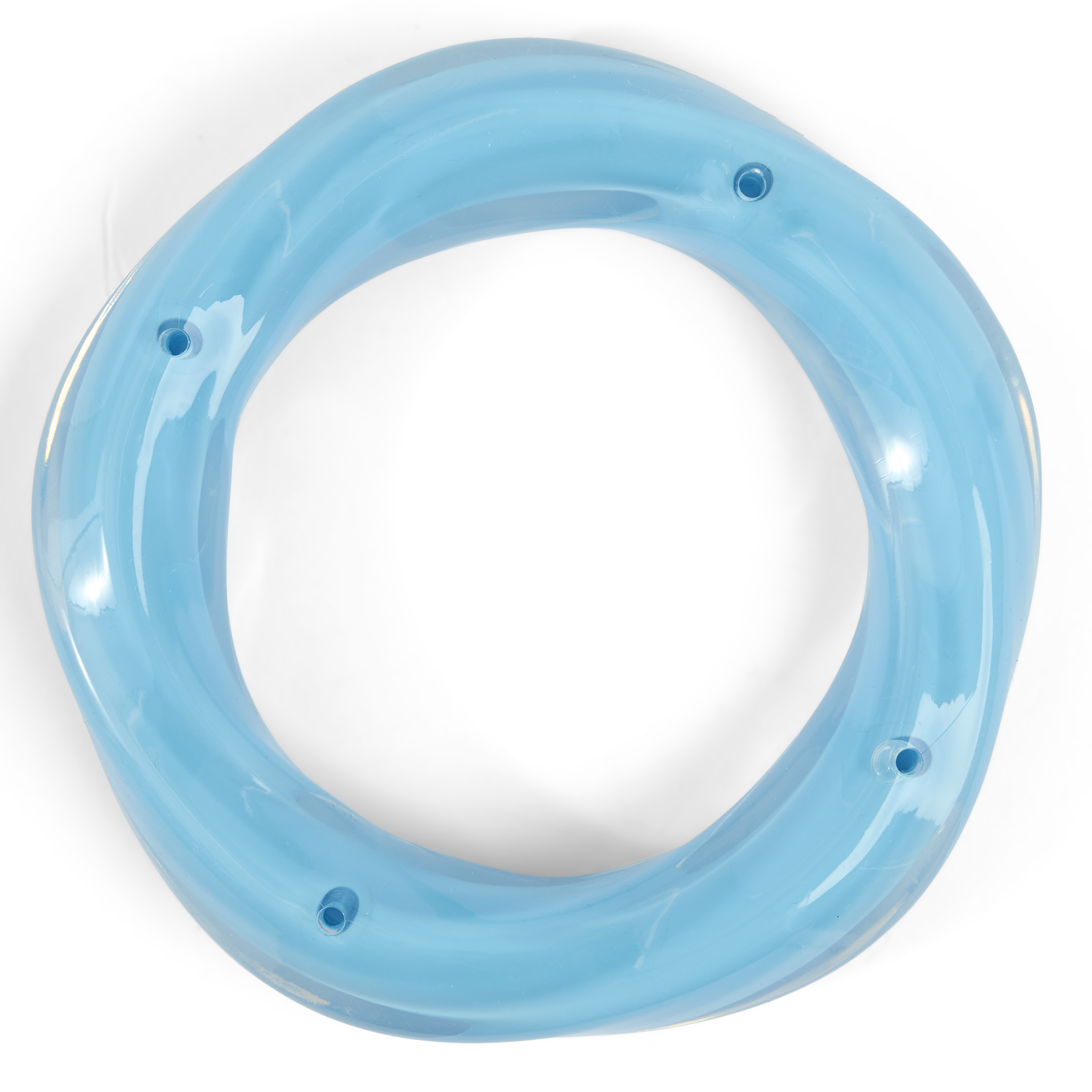 Paws for Life Tuff Chew Nylon Rubber Blue Ring Dog Chew Toy | Top dogs ...