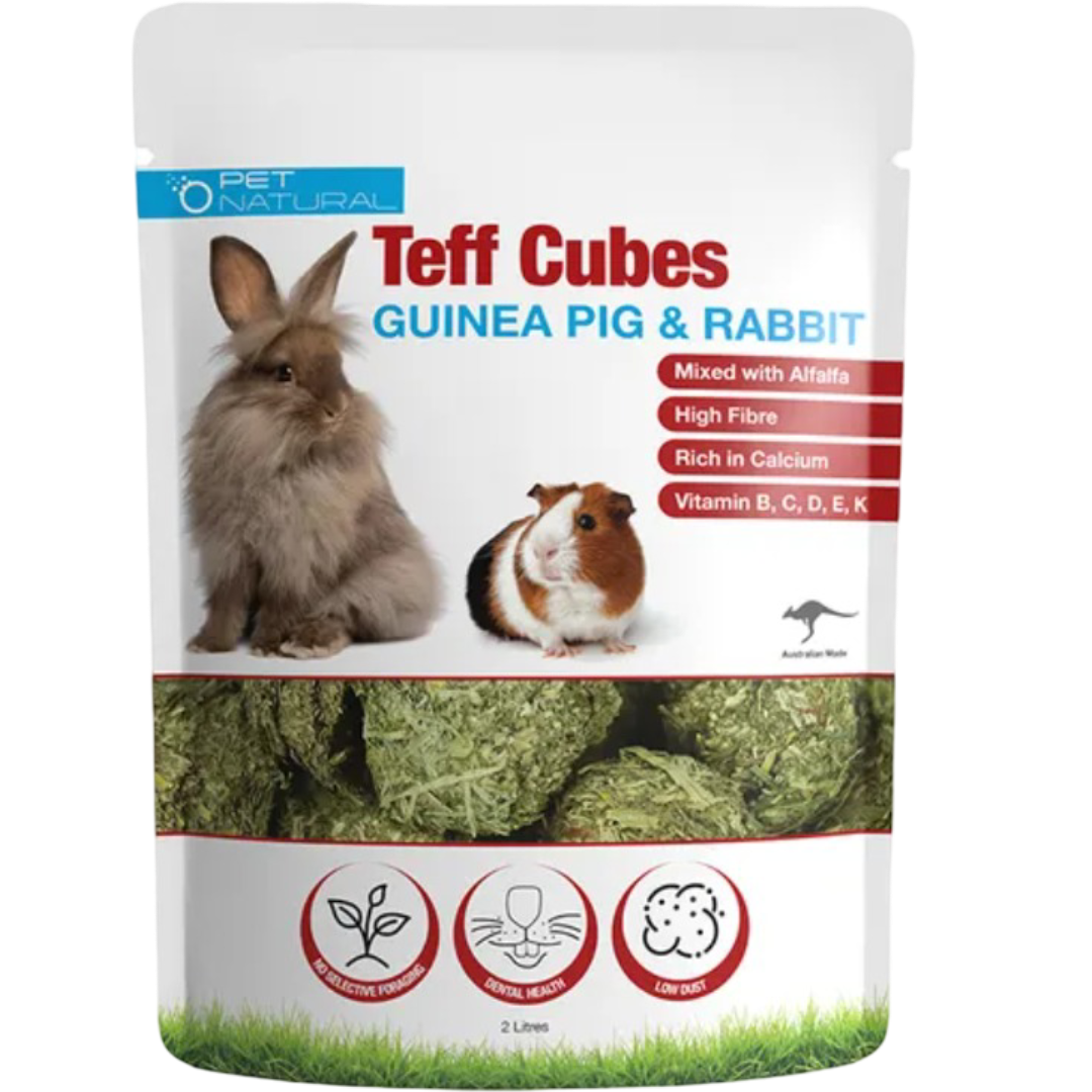 Pet Naturals Teff Cubes Small Animal Food | Top dogs on price | Pet Circle
