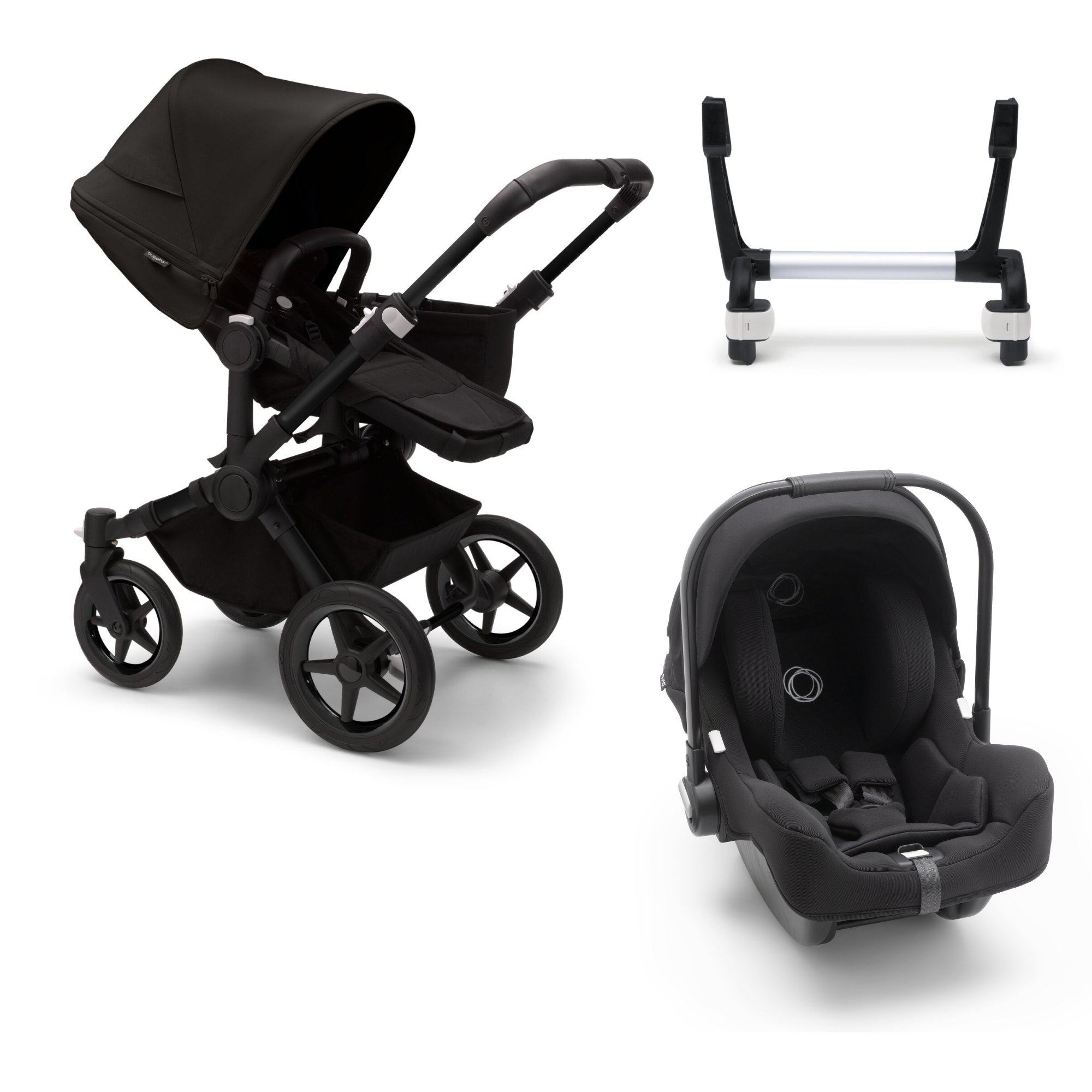 BUGABOO DONKEY MONO & Turtle by NUNA Capsule, Adapter & Base Bundle ...